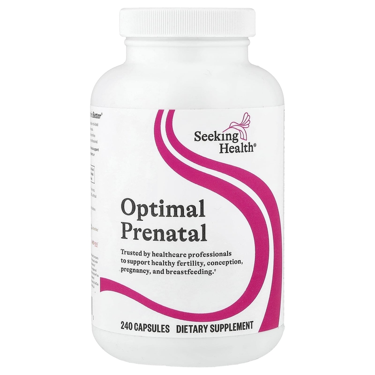 Seeking Health, Optimal Prenatal, 240 капсул | Мультивитамины | Seeking ...