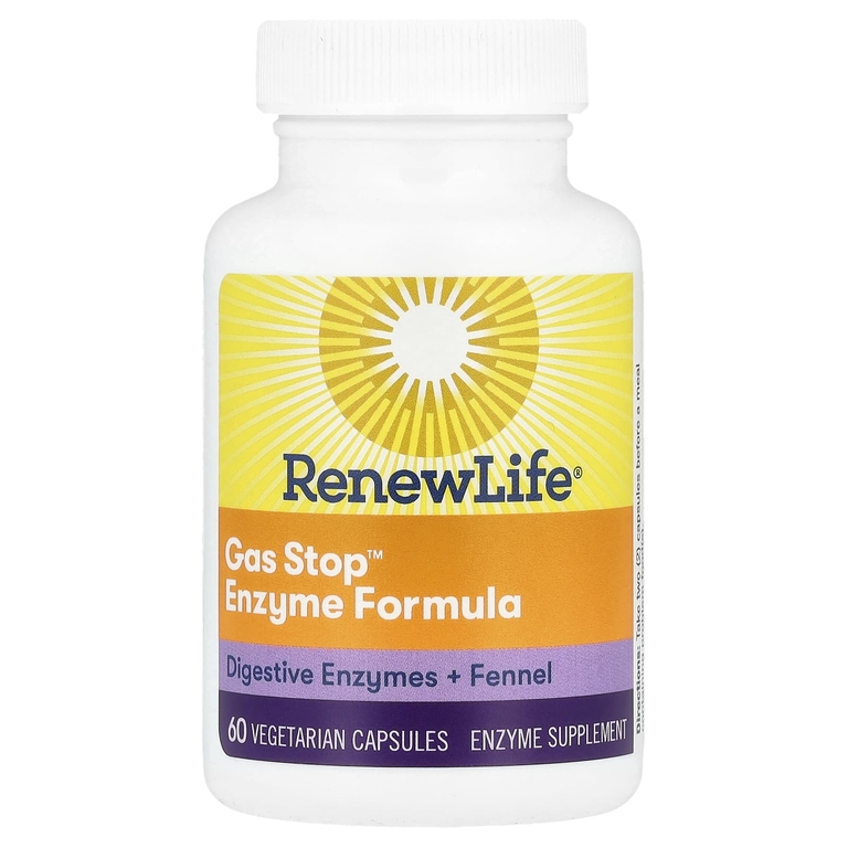 Renew Life, комплекс пищеварительных ферментов для предотвращения ...
